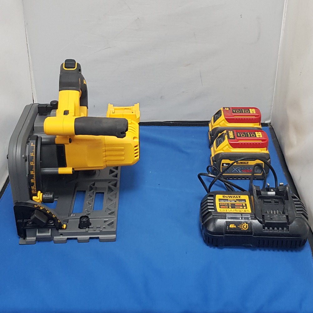 Pre-owned DeWalt DCS520T2 54V XR Flexvolt Circular Plunge Saw - Own4Less